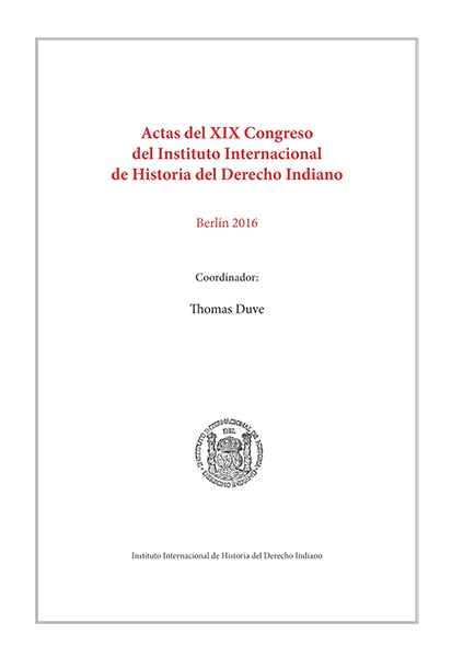Librería Dykinson - Actas del XIX Congreso del Instituto Internacional ... Librería Dykinson - Actas del XIX Congreso del Instituto Internacional ...